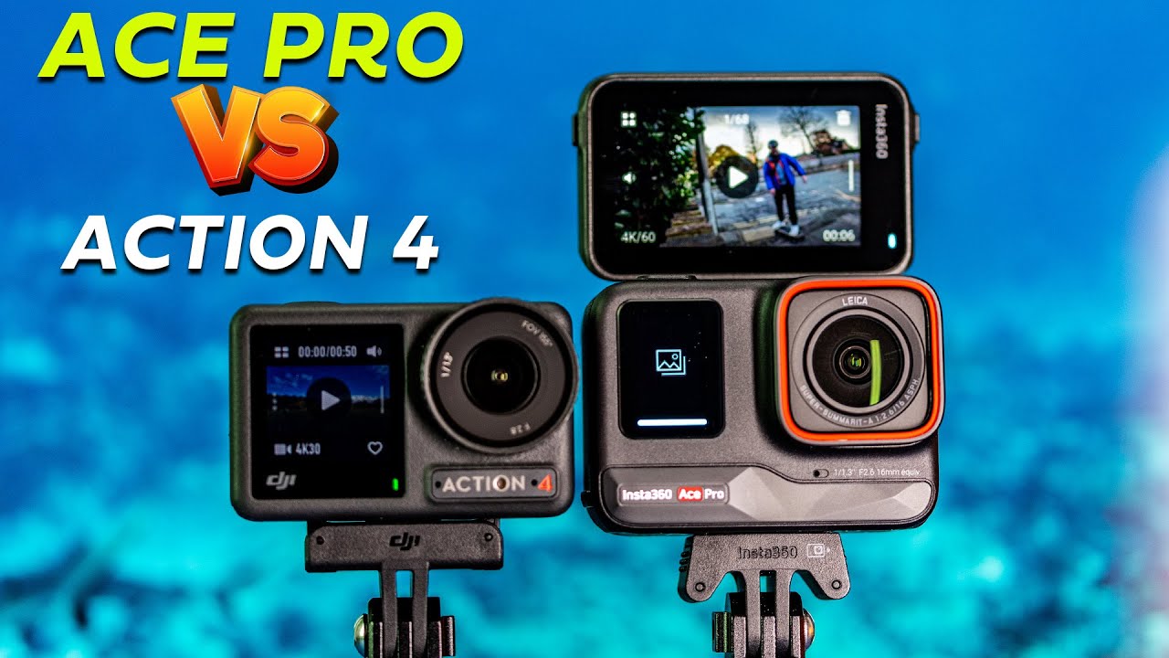 Insta 360 Ace Pro 与 大疆 Action 4：全面对比测评 - 自由国度